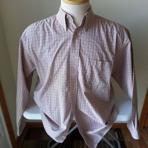 Pendleton | Shirts | Pendleton White Navy Red Gold Shirt Mens Med ...